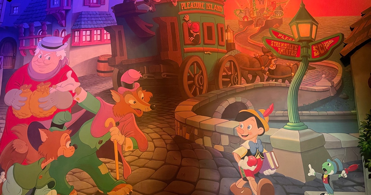 Pinocchio’s Daring Journey @ Disneyland Park | Open Coaster