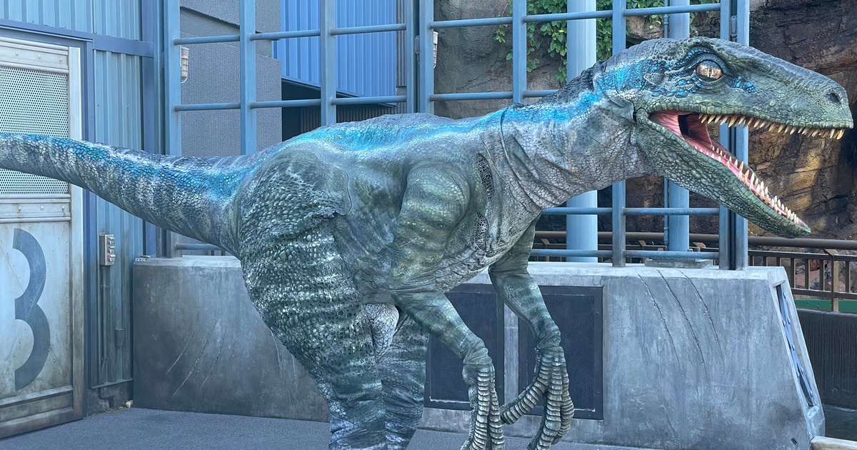 Raptor Encounter @ Universal Studios Hollywood | Open Coaster