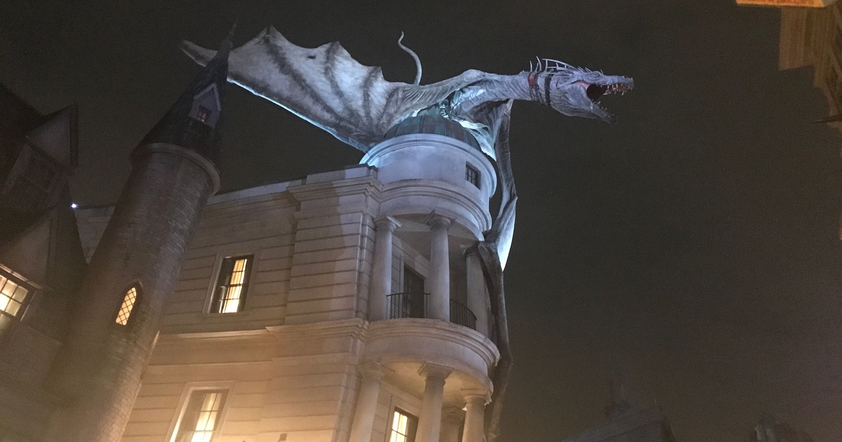 Harry Potter and the Escape from Gringotts @ Universal Studios Florida ...