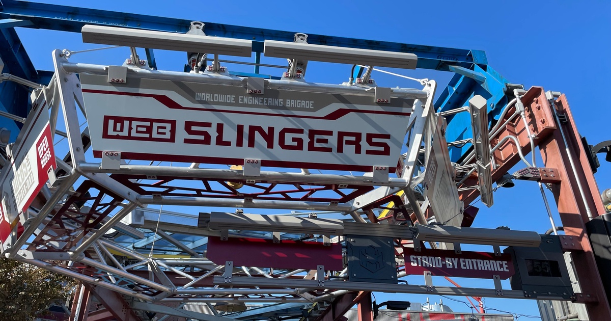 WEB SLINGERS: A Spider-Man Adventure @ Disney California Adventure Park ...