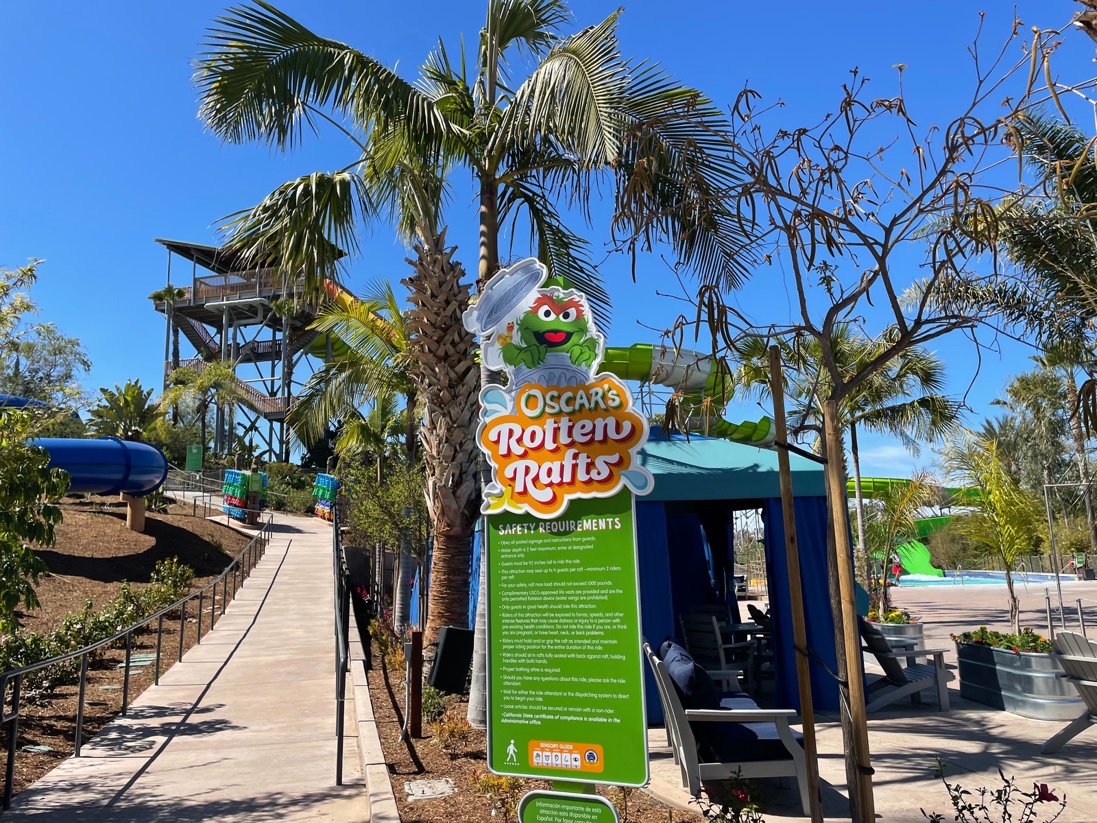Oscar’s Rotten Rafts @ Sesame Place San Diego | Open Coaster