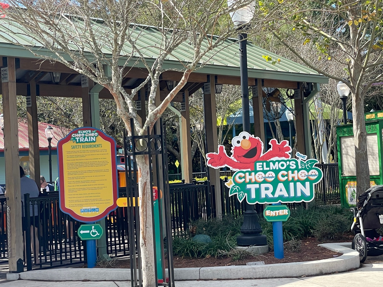 Elmo’s Choo Choo Train @ SeaWorld Orlando | Open Coaster